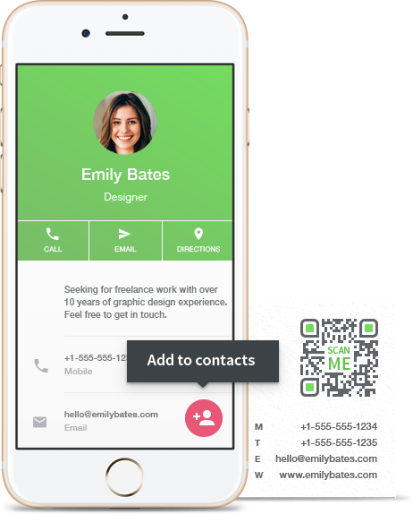 vCard Codes, create QR Codes for business cards vCard Codes, create QR Codes for business cards