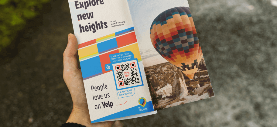 Get More Reviews with a Yelp QR Code | QR Code Generator